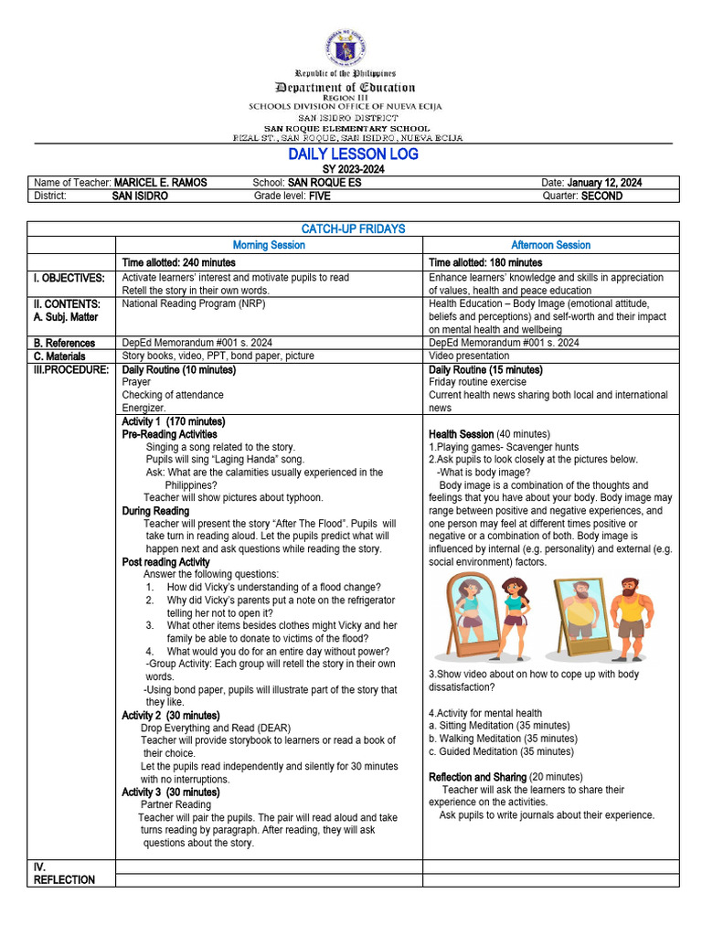 Catch Up Friday | PDF | Teachers | Learning