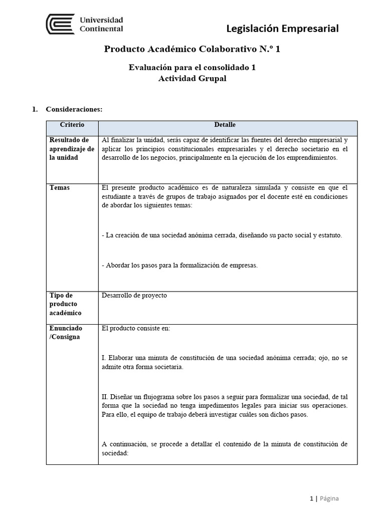 C1 - S2 - Rubrica de Evaluacion - PA | PDF