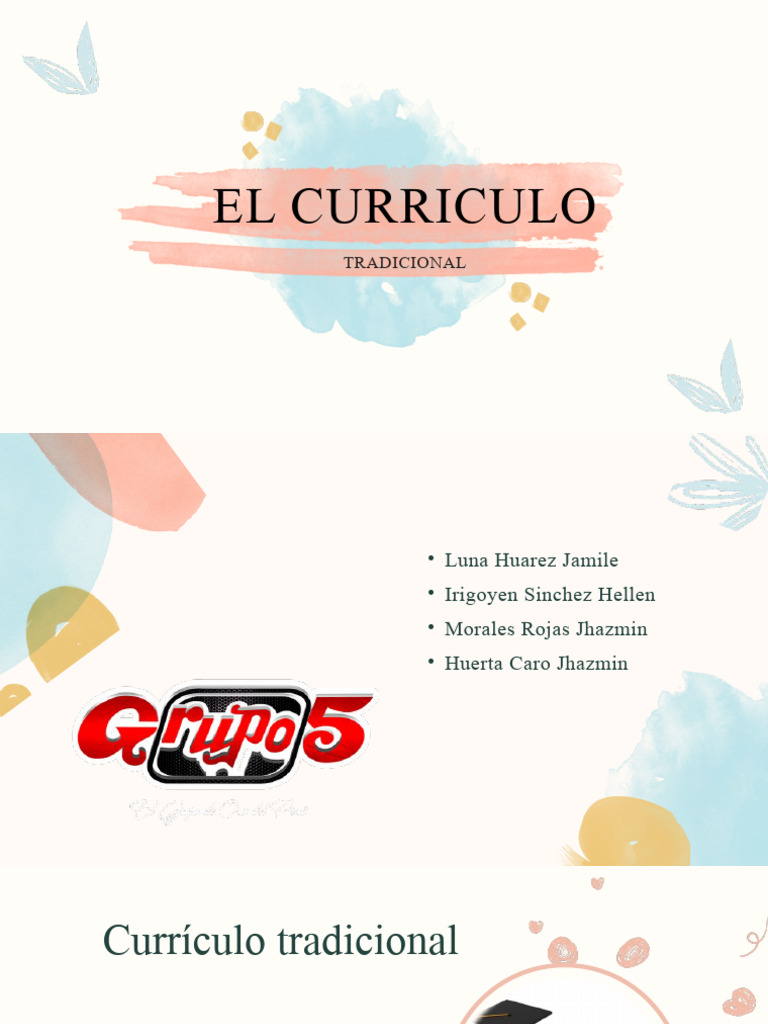 El Curriculo Tradicional | PDF