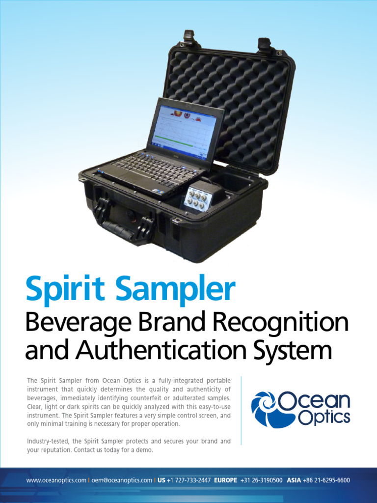 Spirit Sampler: Authenticity Testing Tool | PDF | Authentication ...