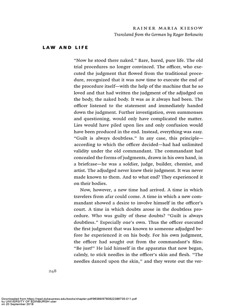 Law and Life | PDF | Sovereignty
