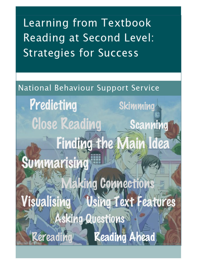 Learning From TEXTBOOK Reading at 2nd Level - Strategies For Success | PDF