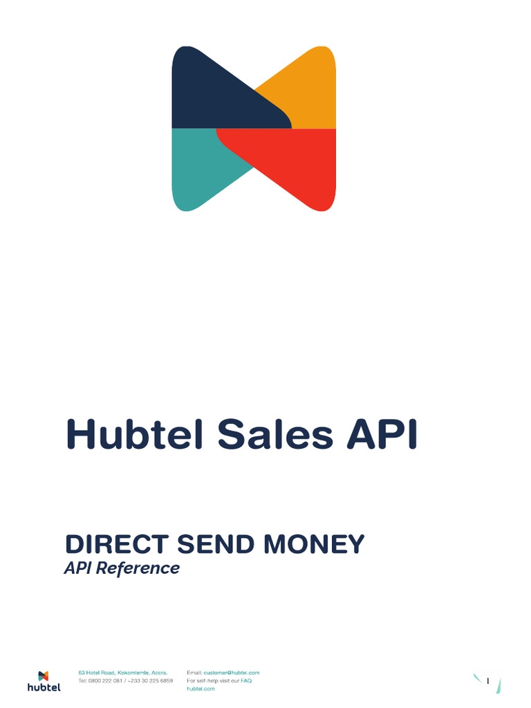 Hubtel Direct Send Money | Download Free PDF | Computing | Service ...