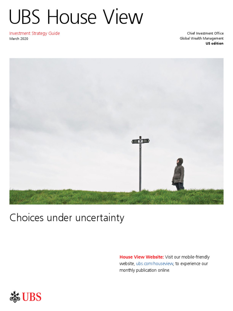 UBS View PDF | PDF | Asset Allocation | Monetary Policy