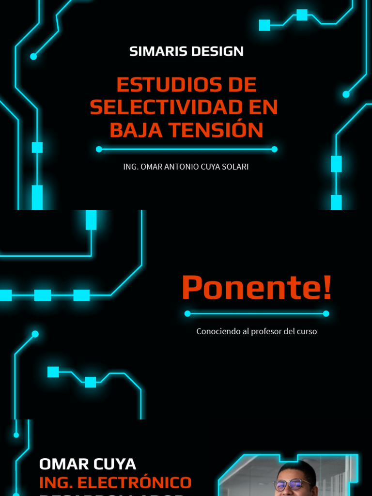 2022 - Sesión 1 - Curso Simaris Selectivdad | PDF | Relé | Corriente ...