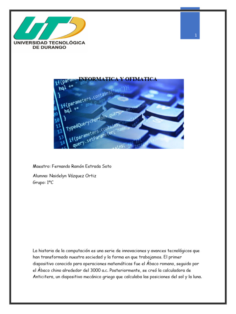 Informatica y Ofimatica | Descargar gratis PDF | Ciencias de la ... Informatica y Ofimatica | Descargar gratis PDF | Ciencias de la ...