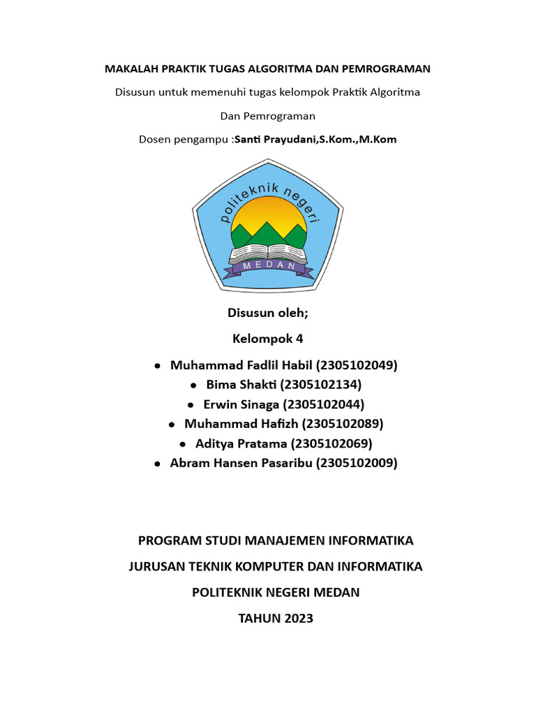 Lap Tugas5 Kelompok4 049 | PDF | Metode & Bahan Ajar | Teknologi & Rekayasa