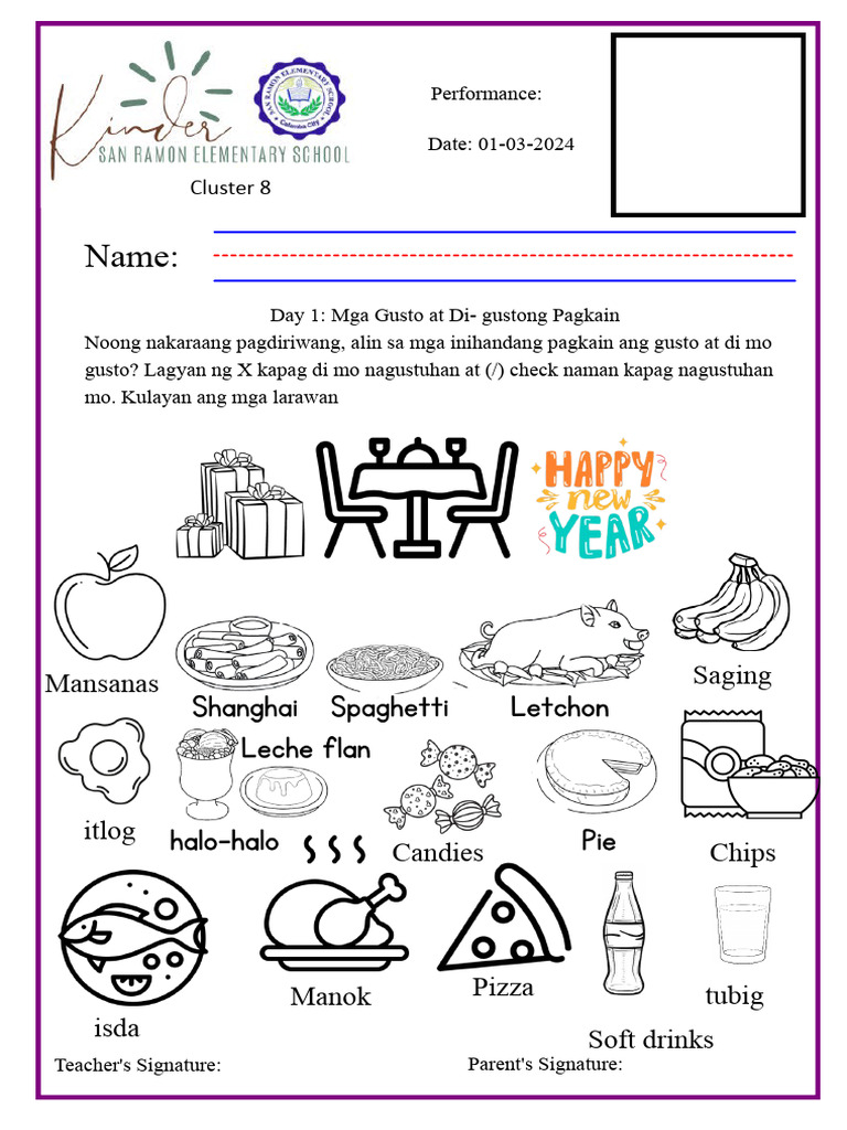 Quarter 2 Week 8 Worksheets | PDF