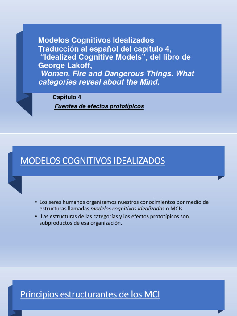 diap_ENFOQUE_COGNITIVO-_Cap_4_Lakkof | PDF | Mentira | Conocimiento