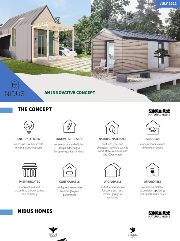 NIDUS Home Brochure July 2022 | PDF | Wall | Garage (Residential)