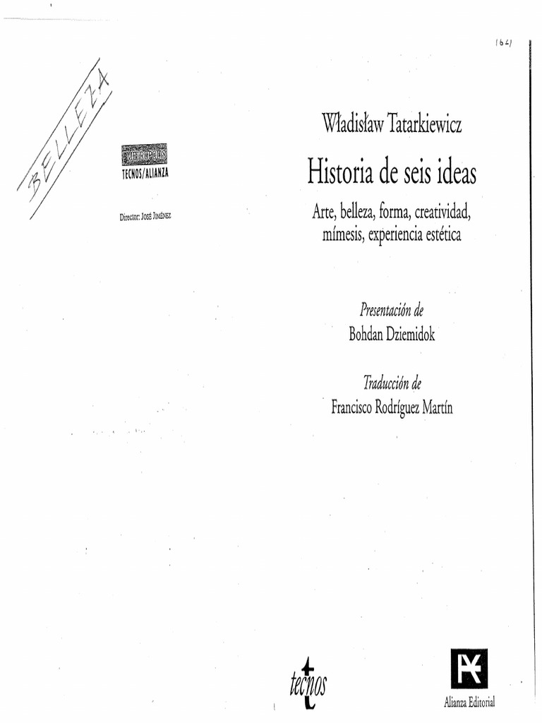 Tatarkiewicz Belleza | PDF