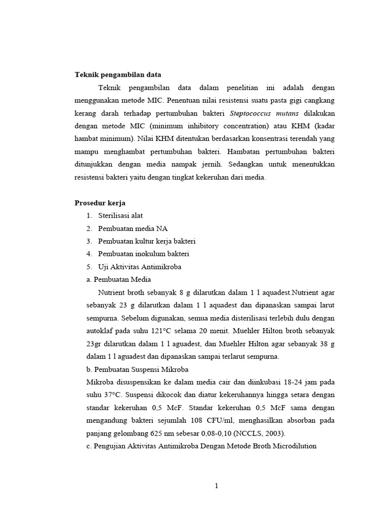 Teknik Pengambilan Data | PDF