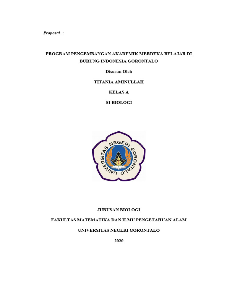 Proposal PPA 2020 Revisi Titania | PDF | Kesehatan Holistik | Sains & Matematika