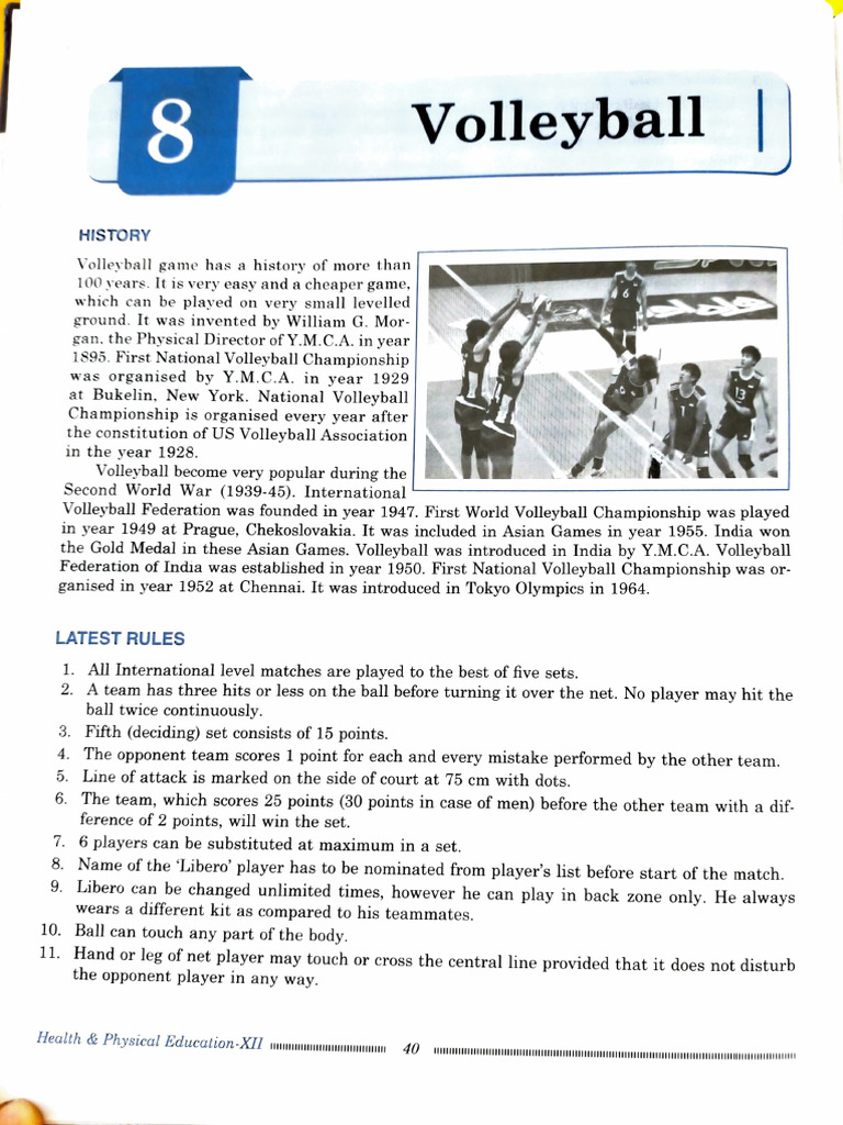 Volleyball | PDF | Volleyball | Team Sports