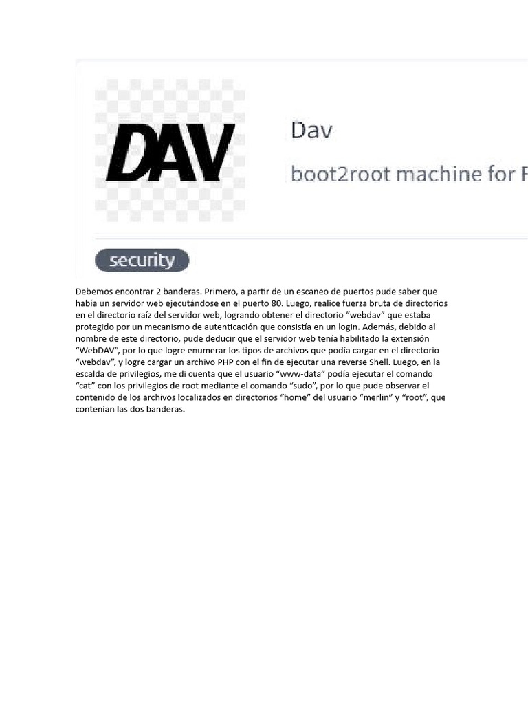 DAV | PDF | Servidor web | Internet y web