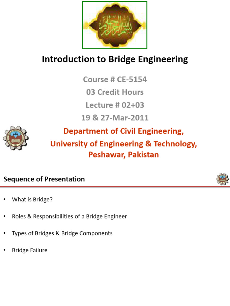Bridge Engineering Lecture Notes | PDF | Bridge | Civil Engineering