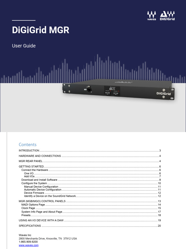 DiGiGrid MGR User Guide | PDF | Computer Network | Device Driver