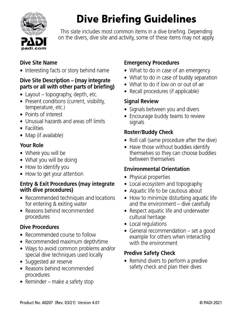 Divemaster+Slates | PDF | Scuba Diving | Snorkeling