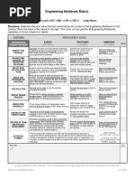 FLL Challenge Submerged Rubrics Color | PDF | Innovation | Cognition