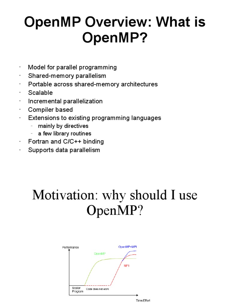 Open MP | PDF | Thread (Computing) | Parallel Computing