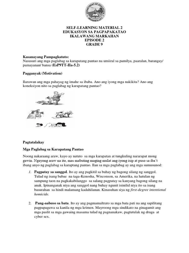 Esp9 - Q2 - Episode 2 - SLM | PDF
