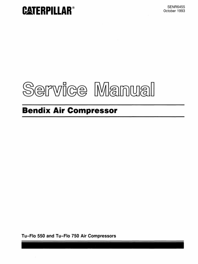 Bendix Air Compressor Service Manual | PDF | Internal Combustion Engine ...