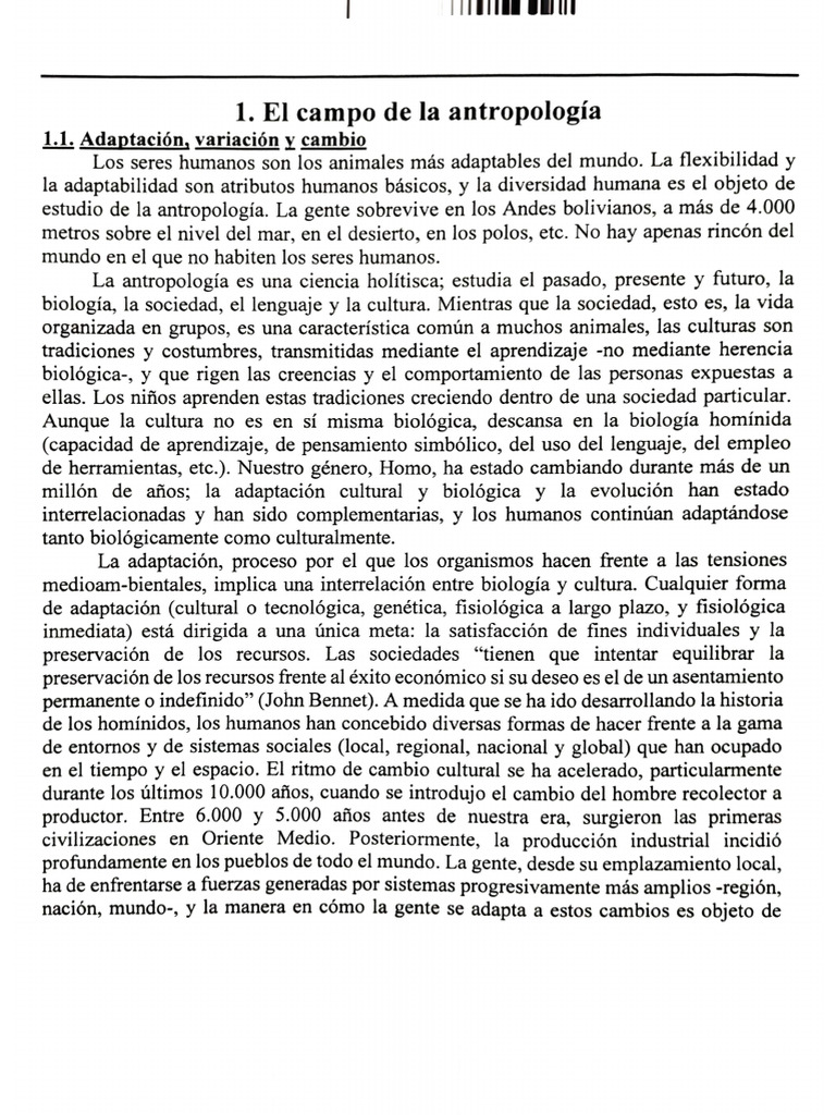 Antro | PDF | Antropología | Etnografía