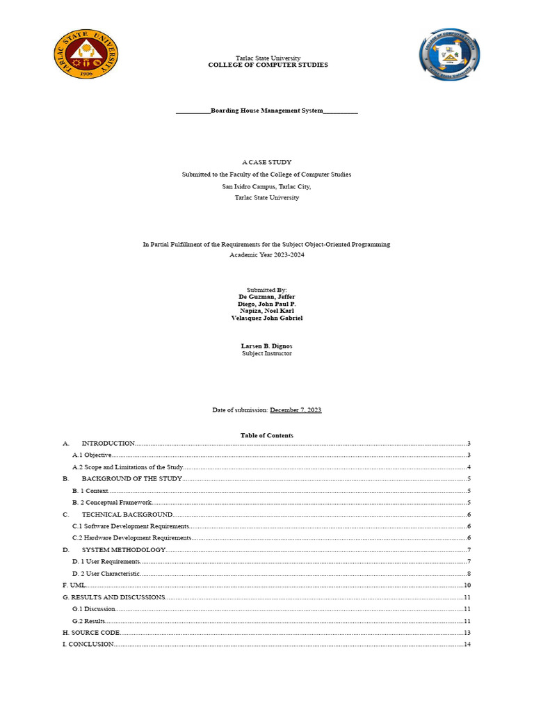 Group-8-OOP-Case-study Eto Me Kasamang Source Code | PDF | Databases | System