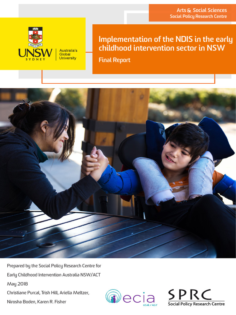 Implementation of The NDIS in The Early Childhood Intervention Sector ...