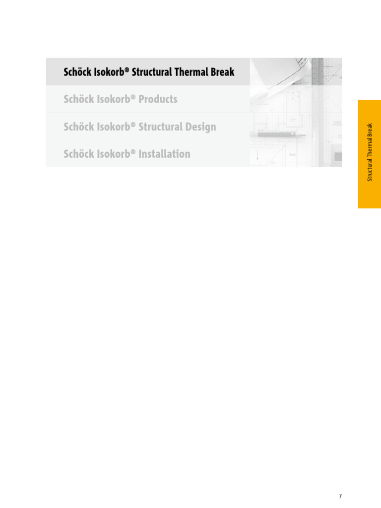 Schoeck Isokorb Structural Thermal Break Canada (1595) | PDF | Thermal Insulation | Thermal ...