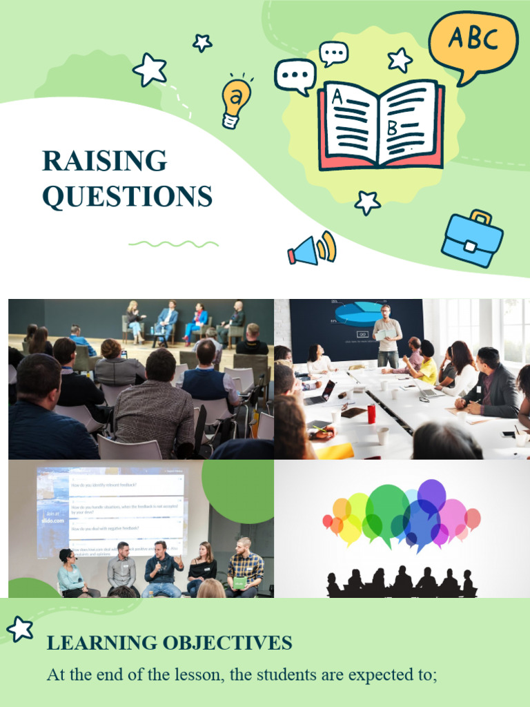 RAISING-QUESTIONS | PDF | Human Communication | Learning