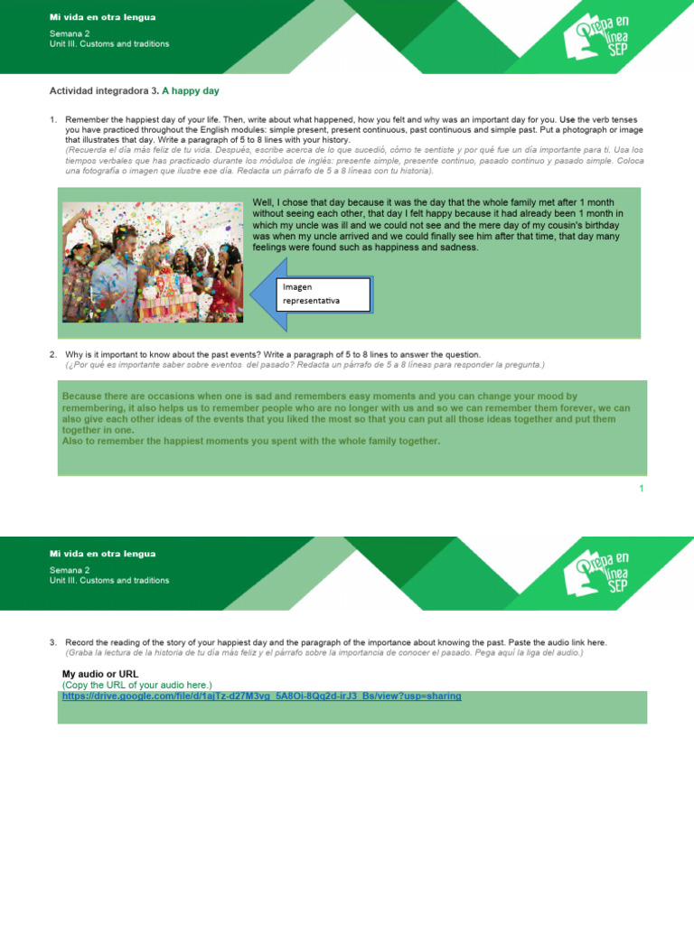 Actividad Integradora 3 Modulo 7 | PDF