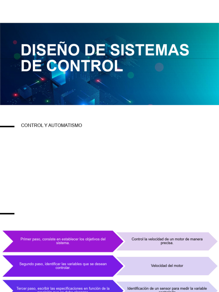 Clase 7 Diseño de Un Sistema de Control | PDF | Solenoide | Sistema de ...