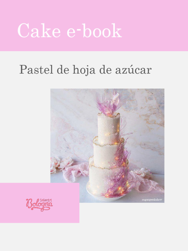 Ebook - Pastel de Hoja de Azucar | PDF