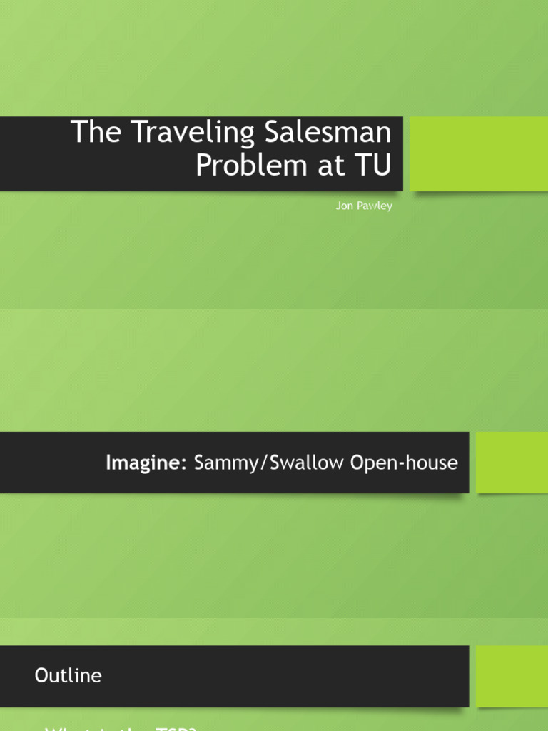 TSP: Challenges and Solutions | PDF | Mathematics | Discrete Mathematics