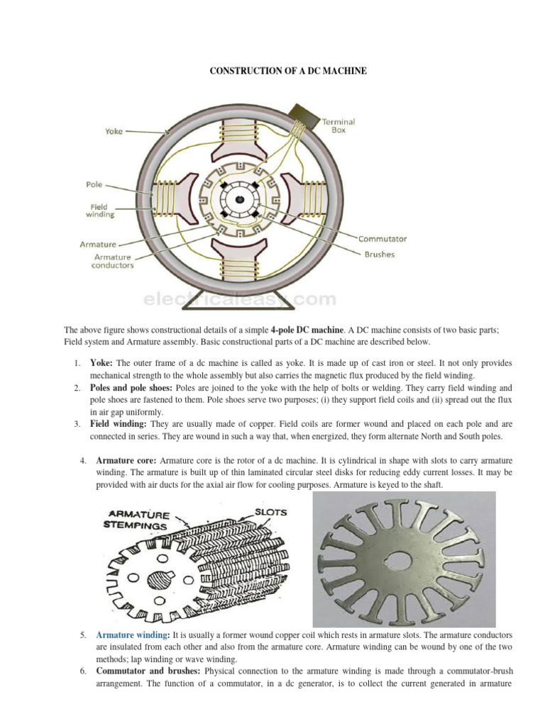 Module 4 Updated 23-24 | PDF | Electric Motor | Electromagnetic Induction