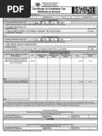 Bir Form No. 2304 | PDF | Taxation | Taxes
