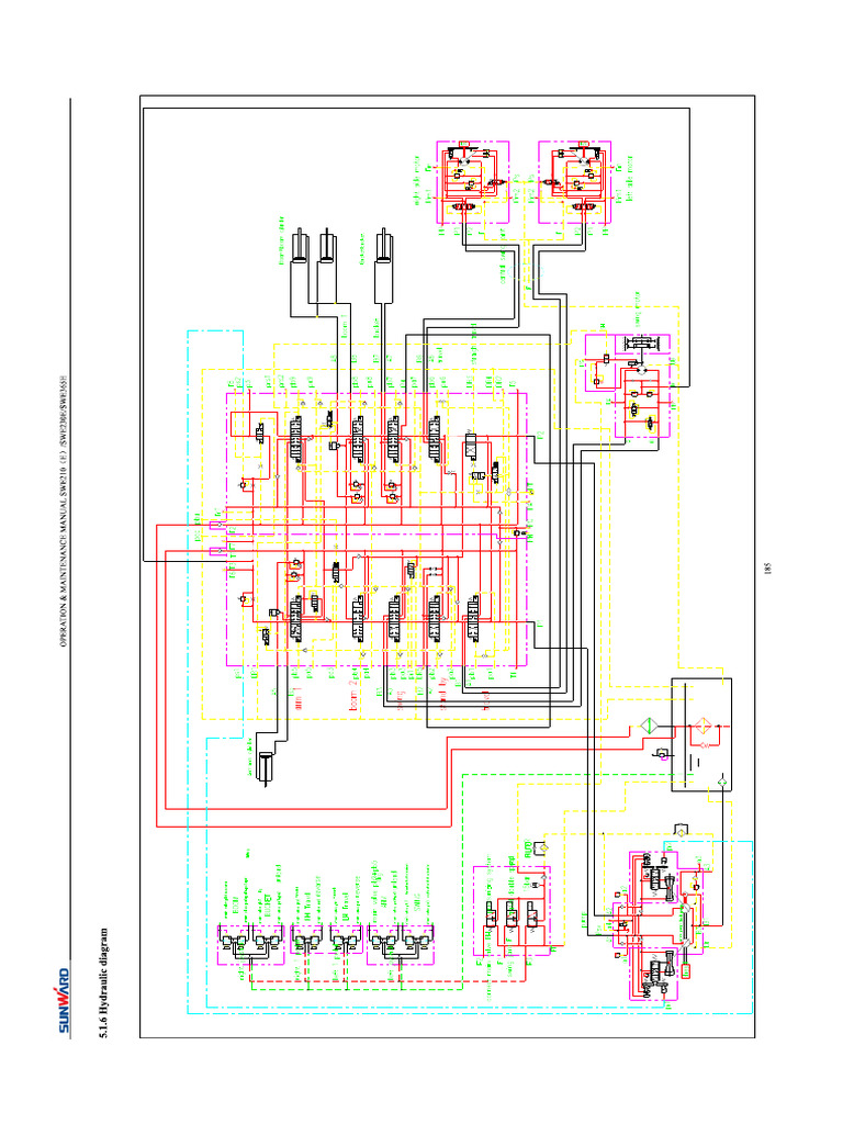 Hydraulic Priciple Digram | PDF