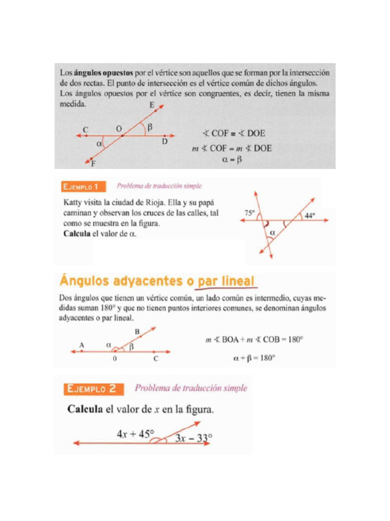 Angulos Alternos Externos 2018 | PDF