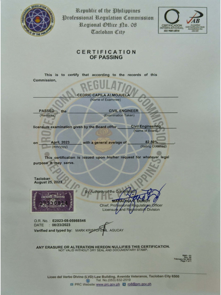 CERTIFICATES | PDF