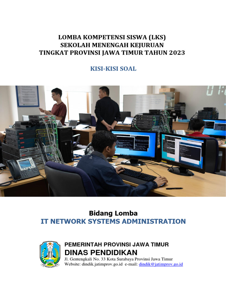 Kisi-Kisi LKS SMK Jatim 2023: ITNSA | PDF