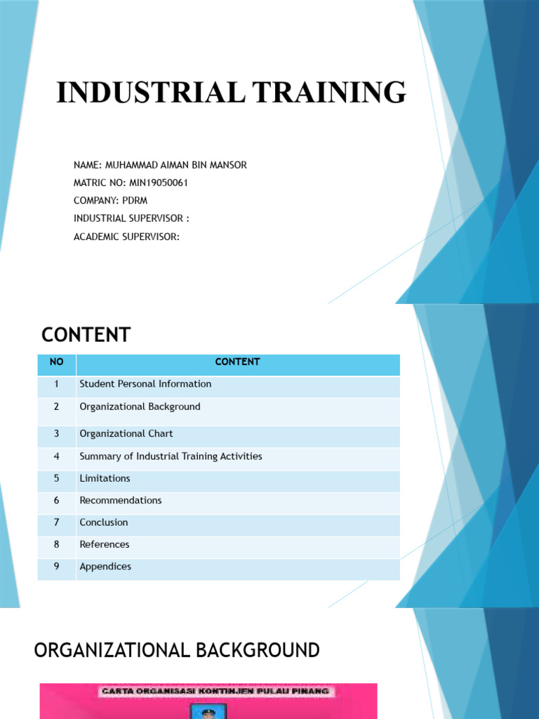 Industrial Training Slide Presentation | PDF | Human Communication | Cognition