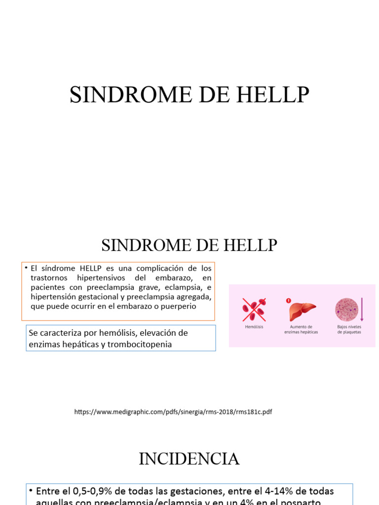 Sd De Hellp Descargar Gratis Pdf Especialidades Medicas Causas De La Muerte