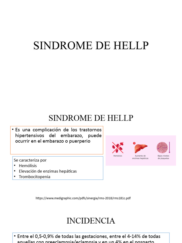 Revision SD de Hellp | PDF
