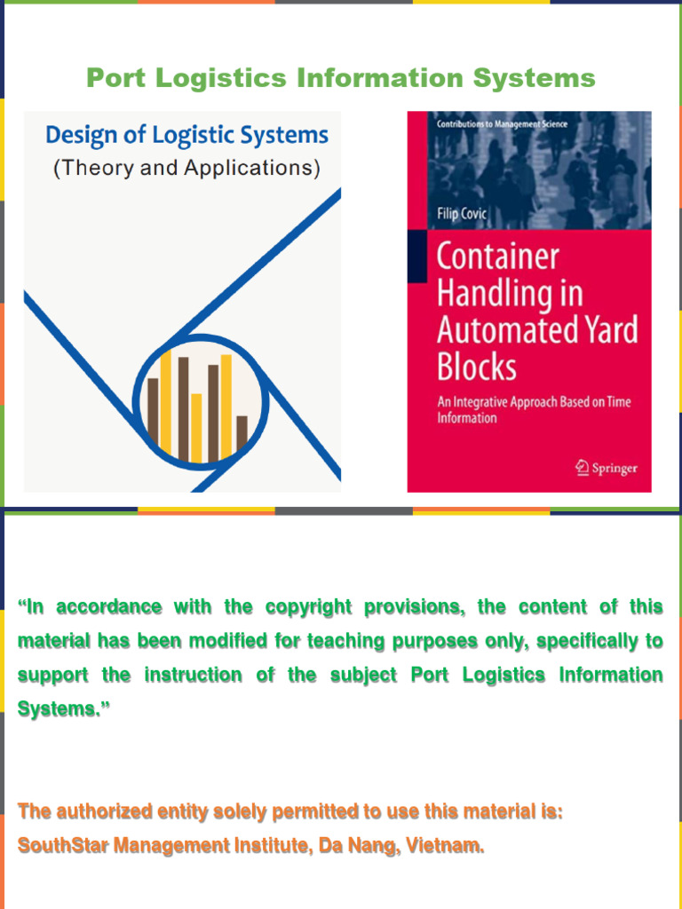 Logistics Information Systems - Ch.1 | PDF | Radio Frequency ...