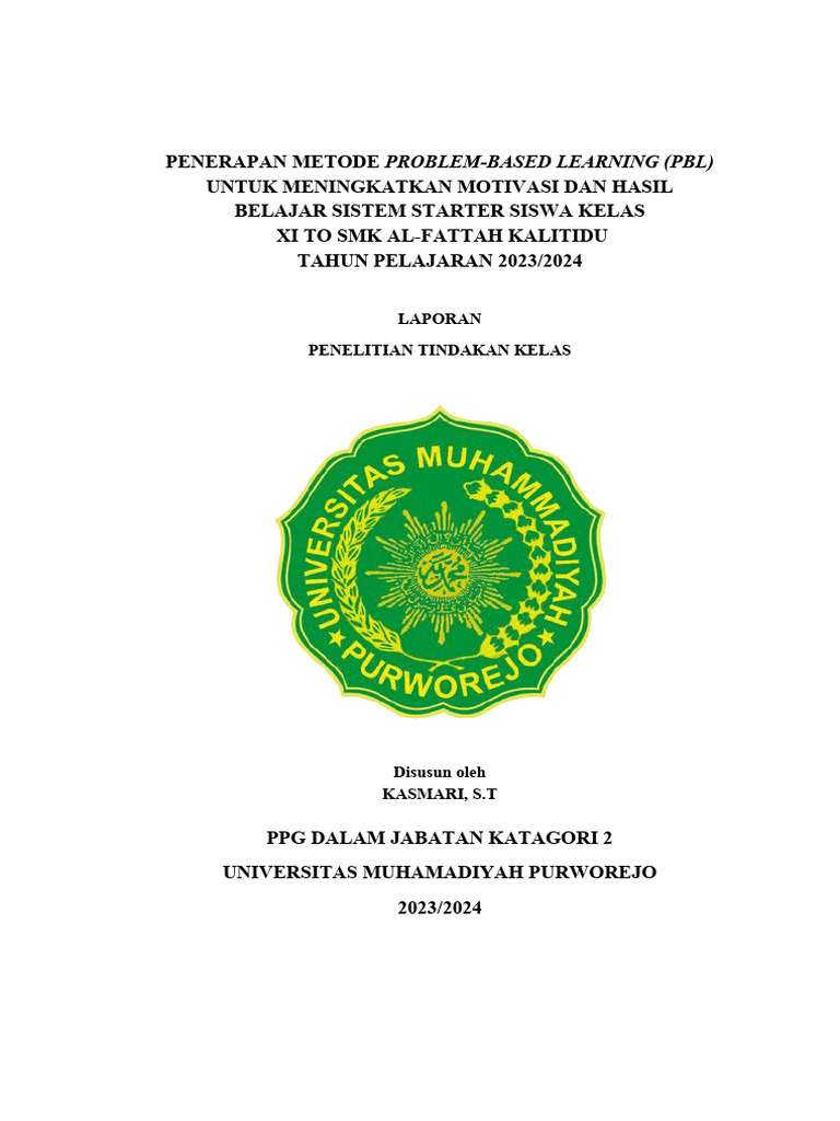 PTK PPG Kasmari | PDF