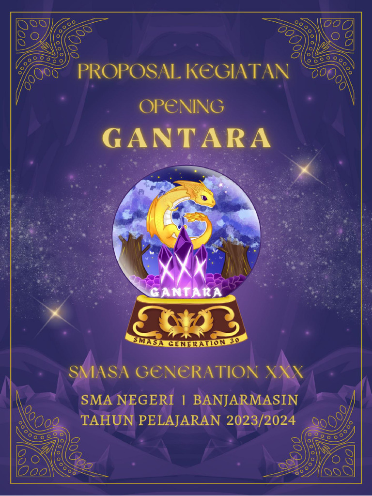 Proposal Opening SG 30 Final (Full TTD) | PDF