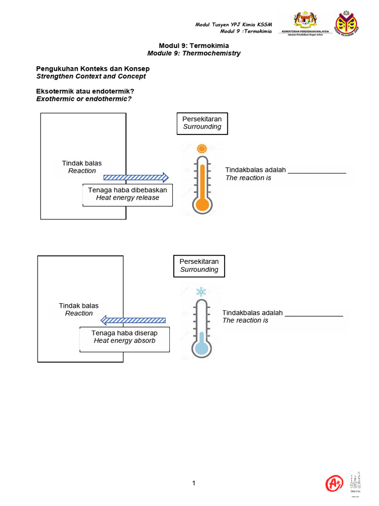 Modul 9 - Termokimia | PDF | Ethanol | Sodium