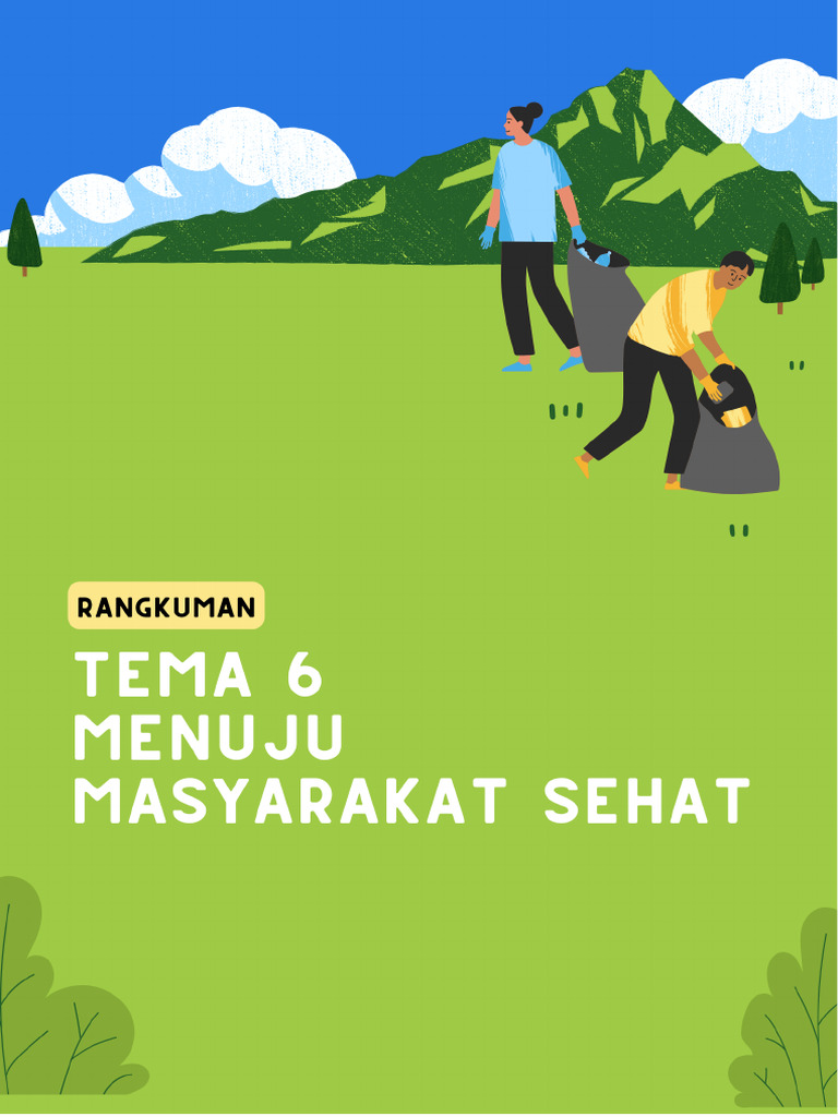 Rangkuman Bupena 6c Tema 6 | PDF