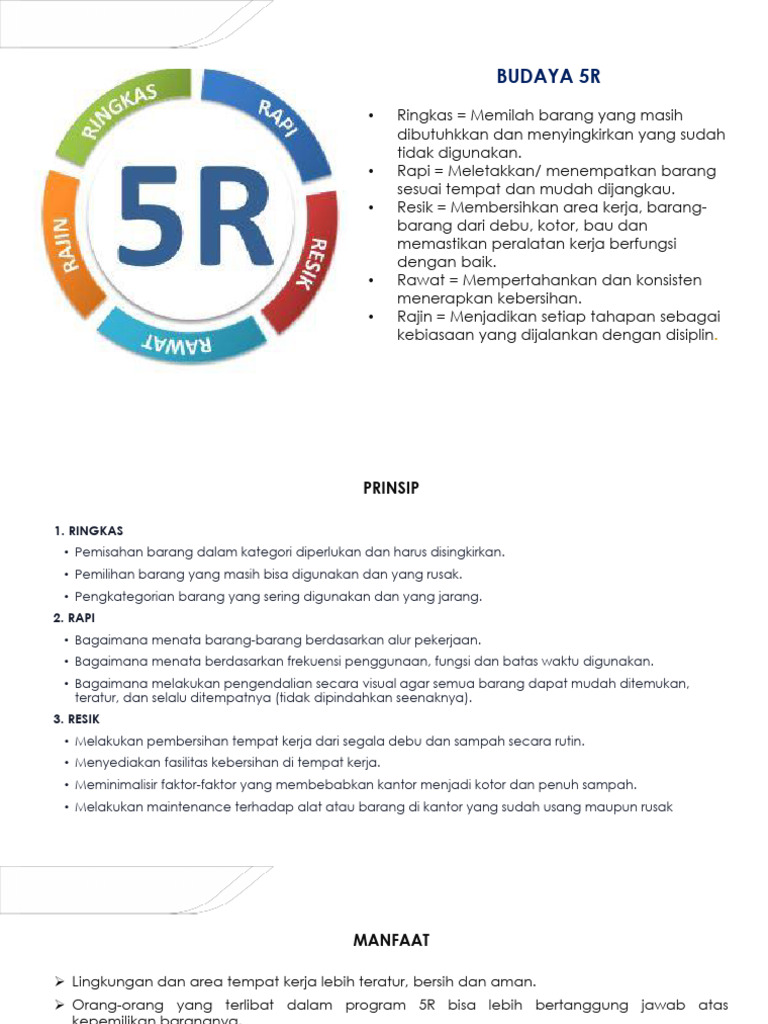 Budaya 5 R | PDF | Karier & Perkembangan | Seni